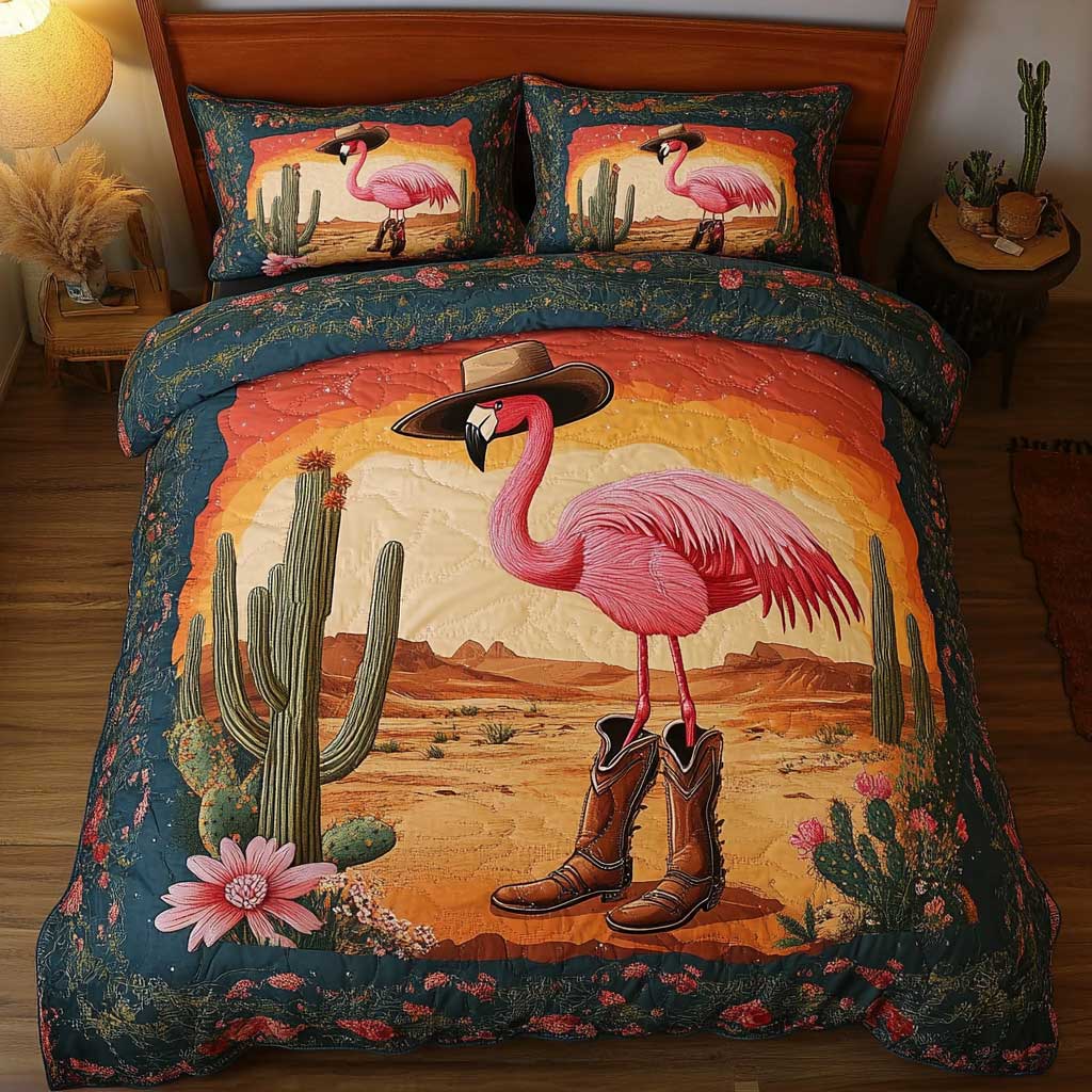 Cowboy Flamingo WN1405006CL Duvet Cover Set – SnuggleDen