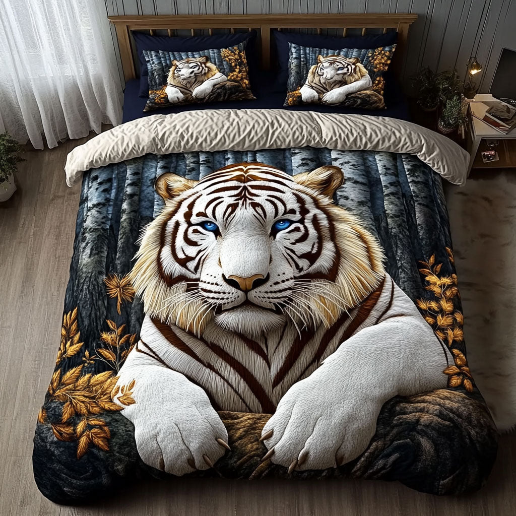 Majestic White Tiger WJ2803025CL Duvet Cover Set – SnuggleDen