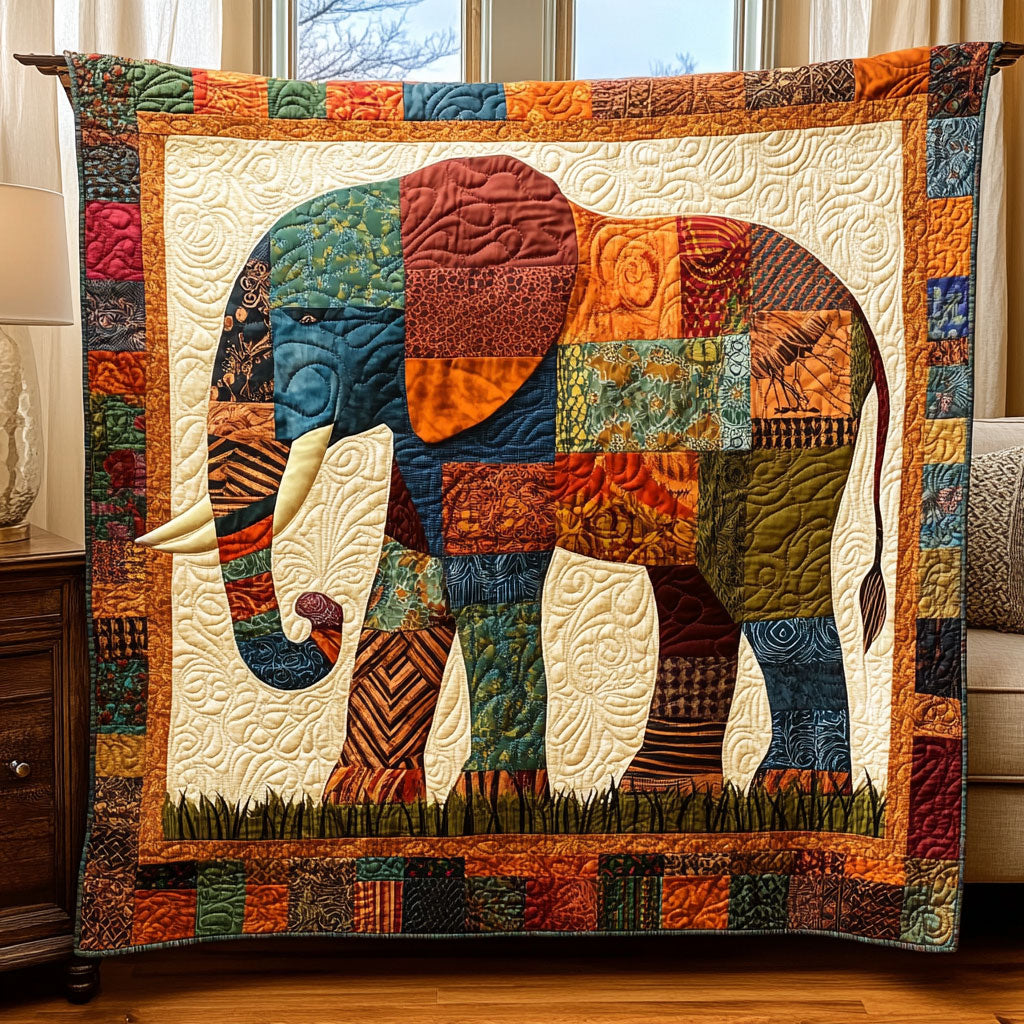 Ancient Elephant Rhythm WN0910004CL Quilt – SnuggleDen