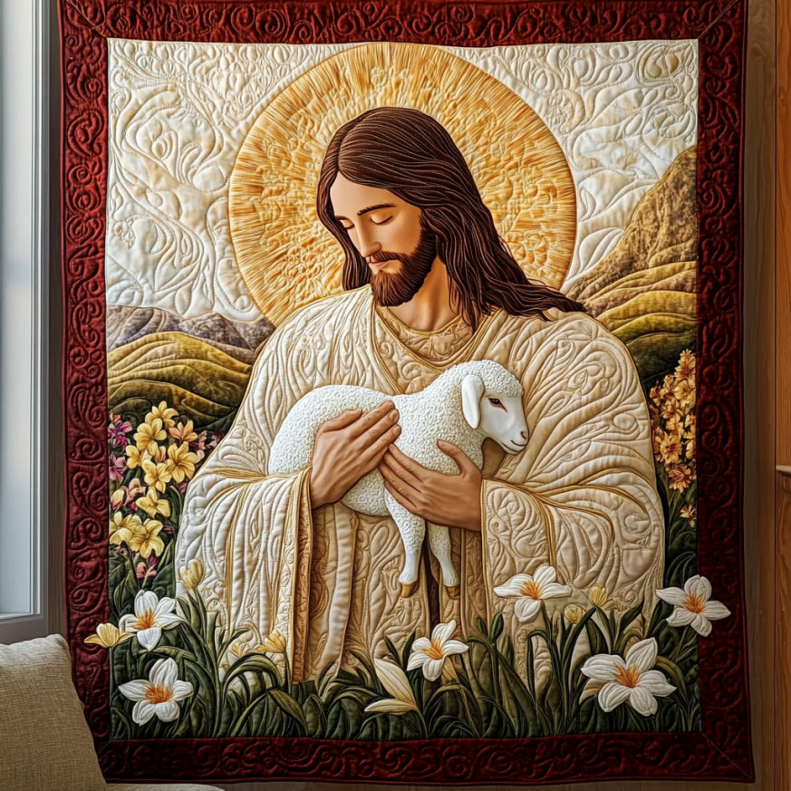 The Lamb Of God QA3010001CL Quilt – SnuggleDen