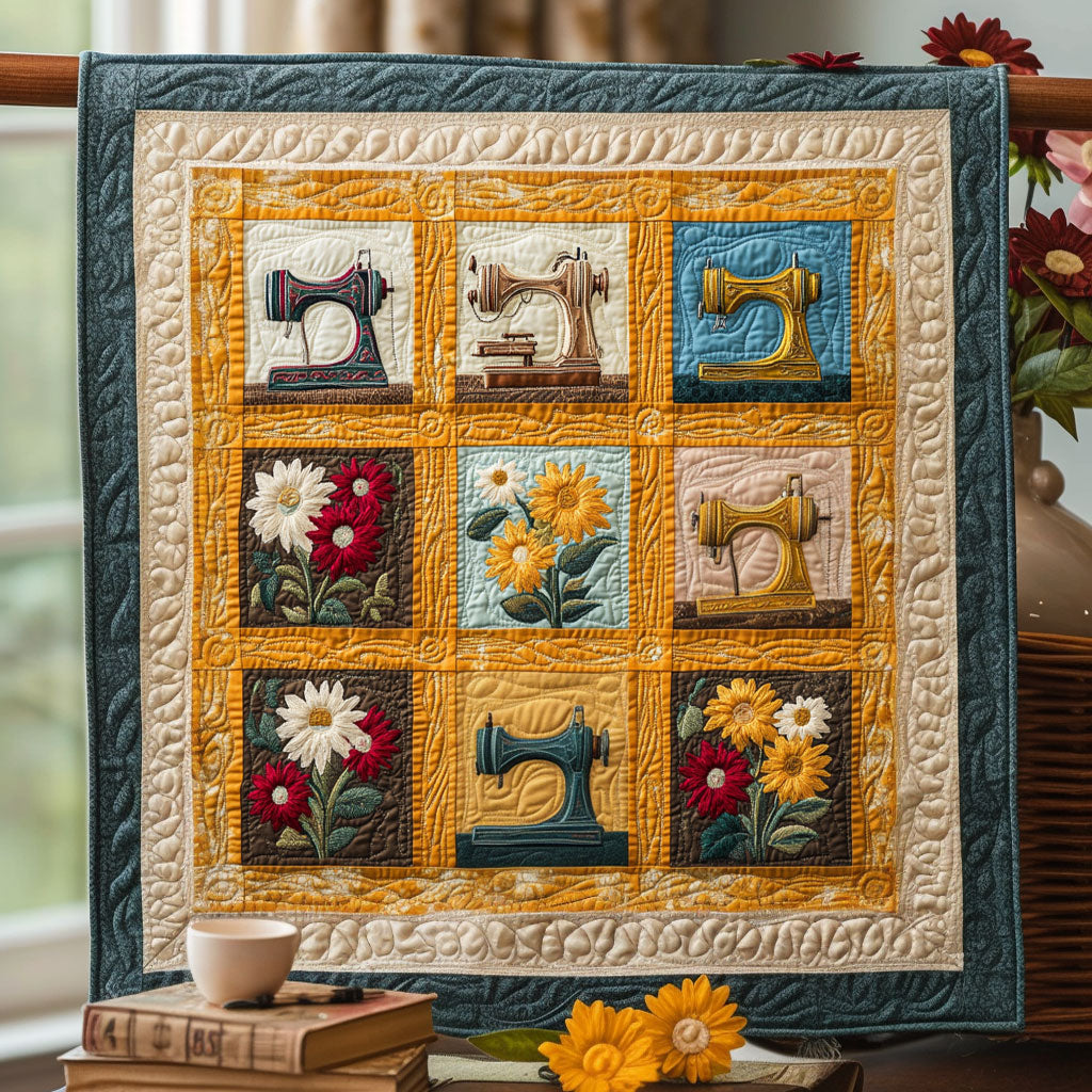 Sunlit Sewing Machine WN2110093CL Quilt – SnuggleDen