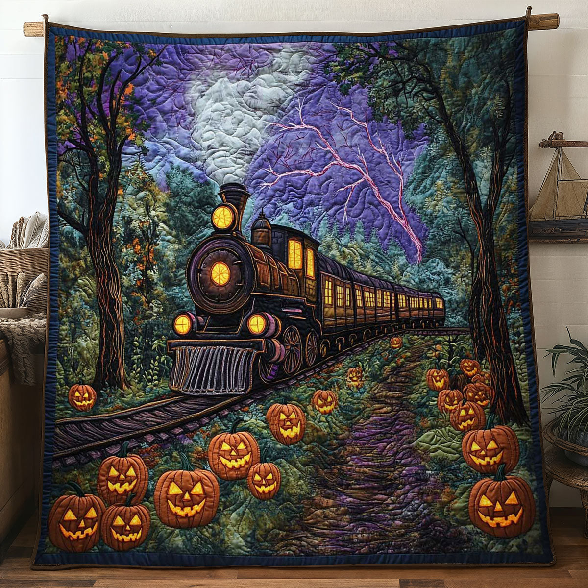 Wicked Train WN1005074CL Quilt – SnuggleDen