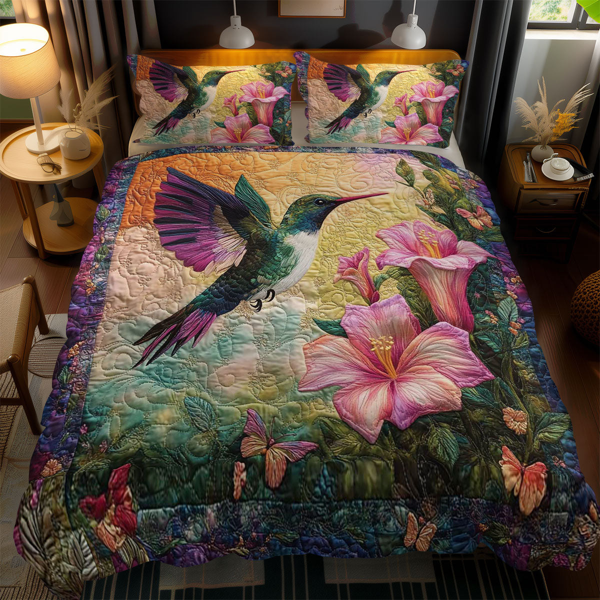 Hummingbird Serenade WN0802076CL Duvet Cover Set – SnuggleDen