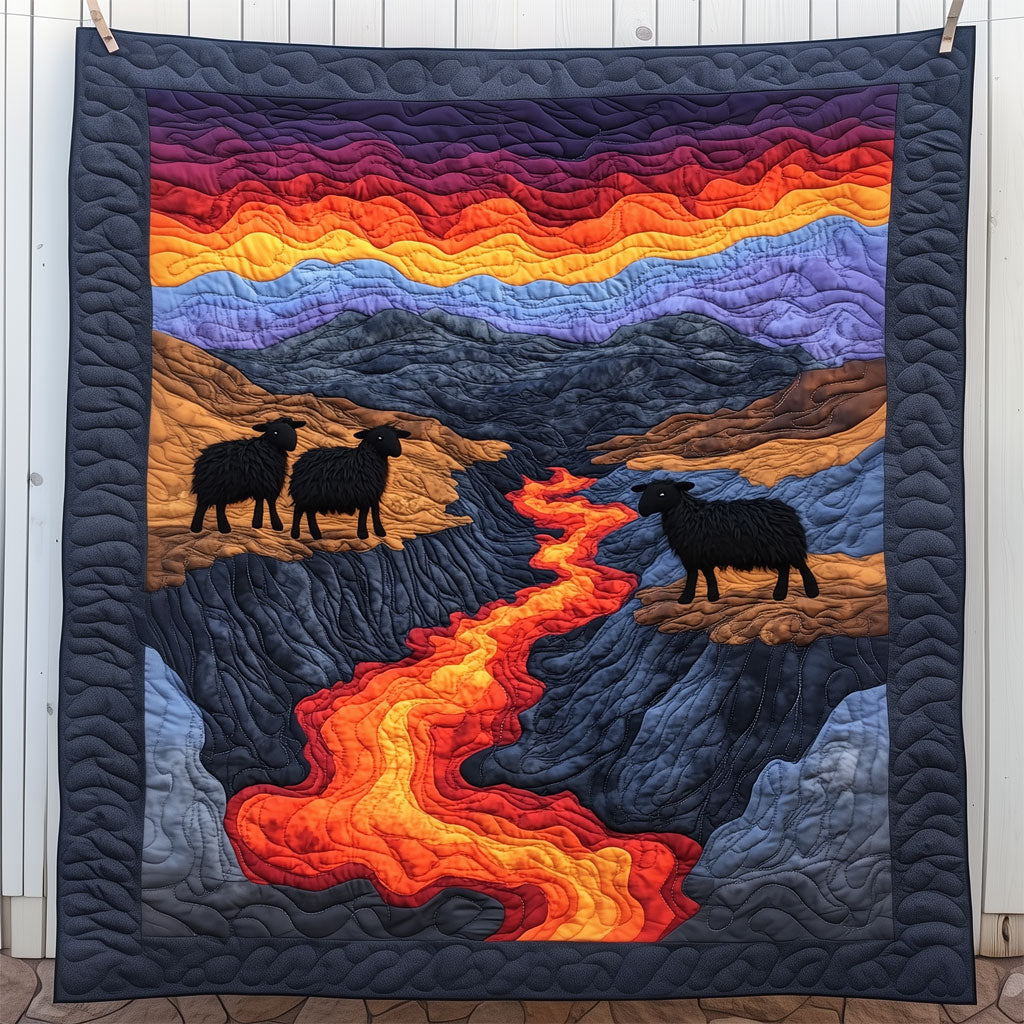 Sheep By The Volcano LT1609009CL Quilt – SnuggleDen