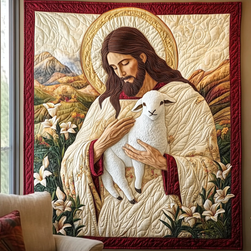 The Lamb Of God QA3010004CL Quilt – SnuggleDen