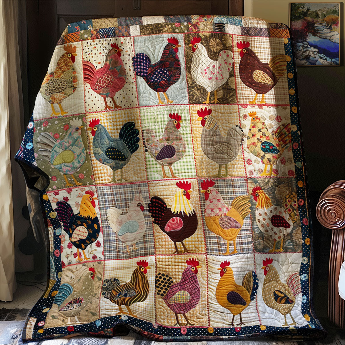 Chicken WJ2201005CL Quilt – SnuggleDen