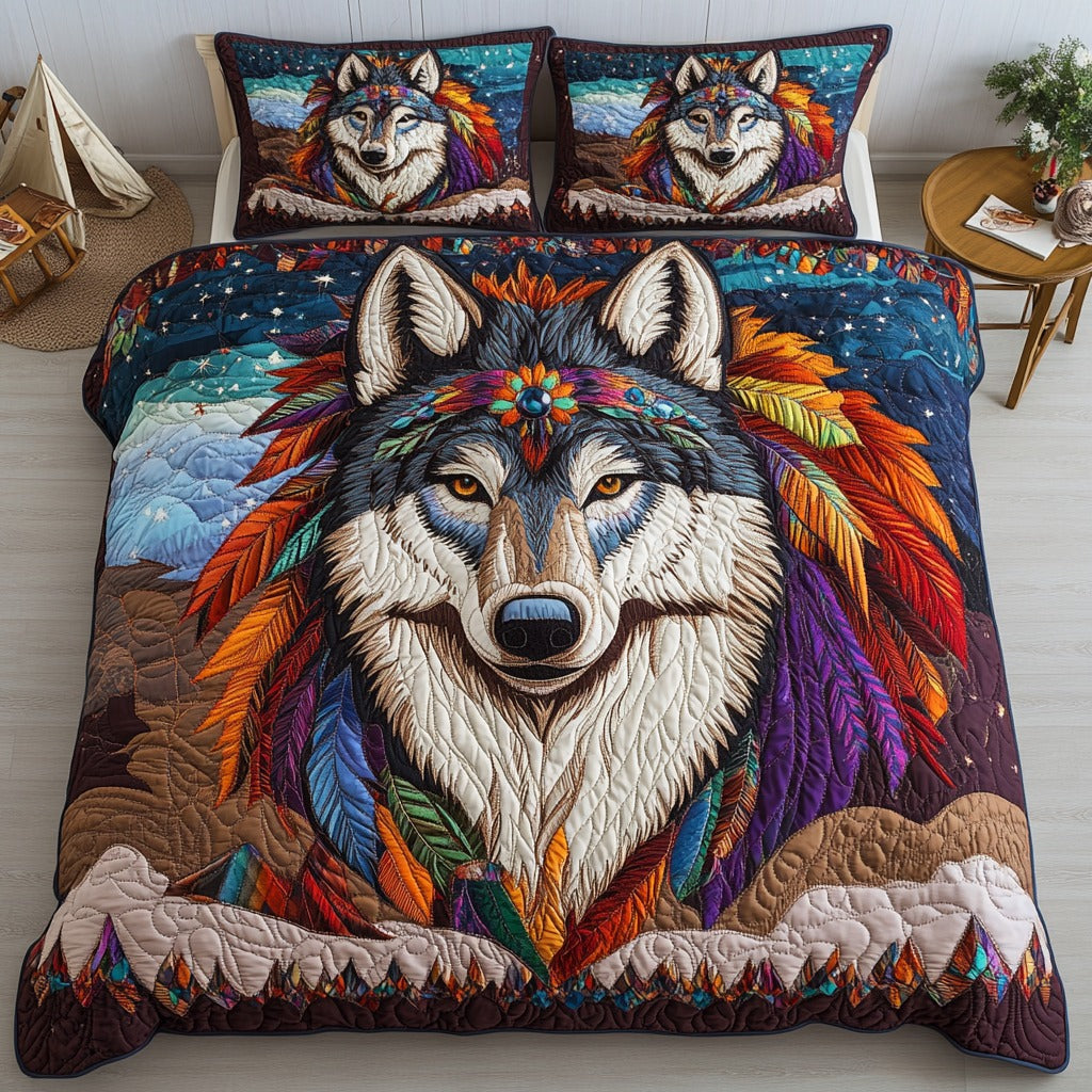 Tribal Wolf XR2510013CL Duvet Cover Set – SnuggleDen